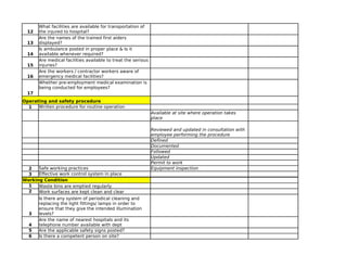 62809773 h-s-checklist | PDF