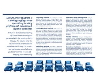 Drivers Brochure | PDF