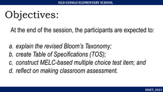 628341419-INSET-TOS-and-Test-Construction.pptx