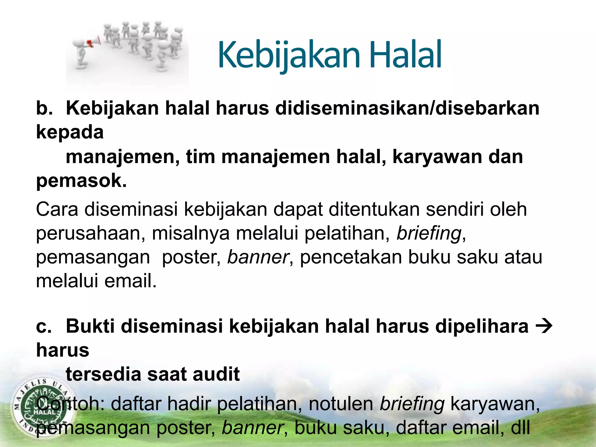 SISTEM JAMINAN HALAL | PPT