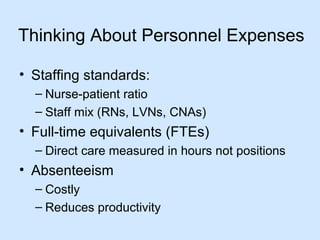 Nursing Unit Budget Reports | PPT
