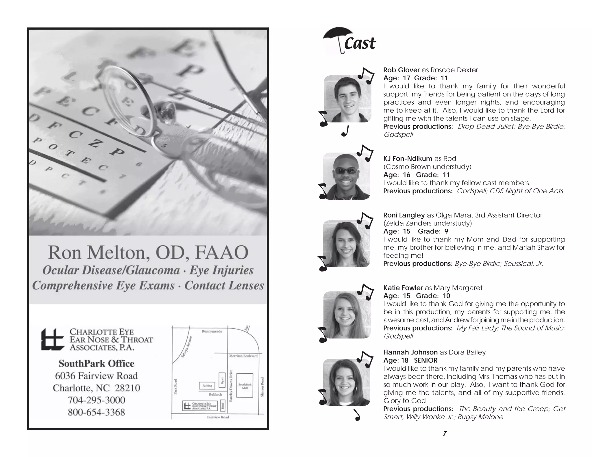 Singin' in the Rain Playbill Booklet | PPT