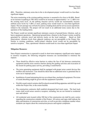 Writing Sample - Draft EIR | PDF