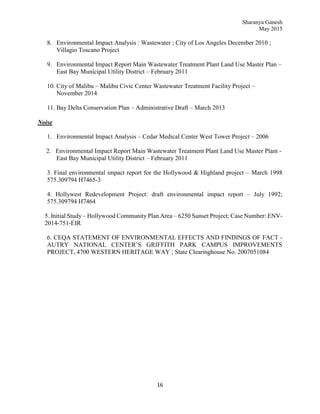 Writing Sample - Draft EIR | PDF