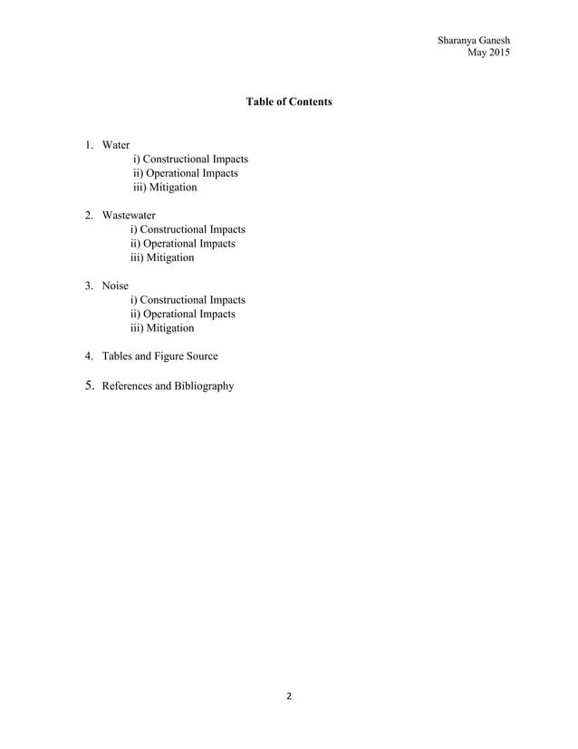 Writing Sample - Draft EIR | PDF