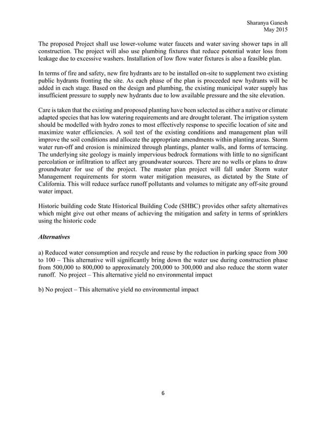 Writing Sample - Draft EIR | PDF