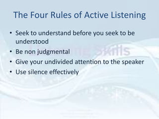 02 Listening to Understand | PPTX