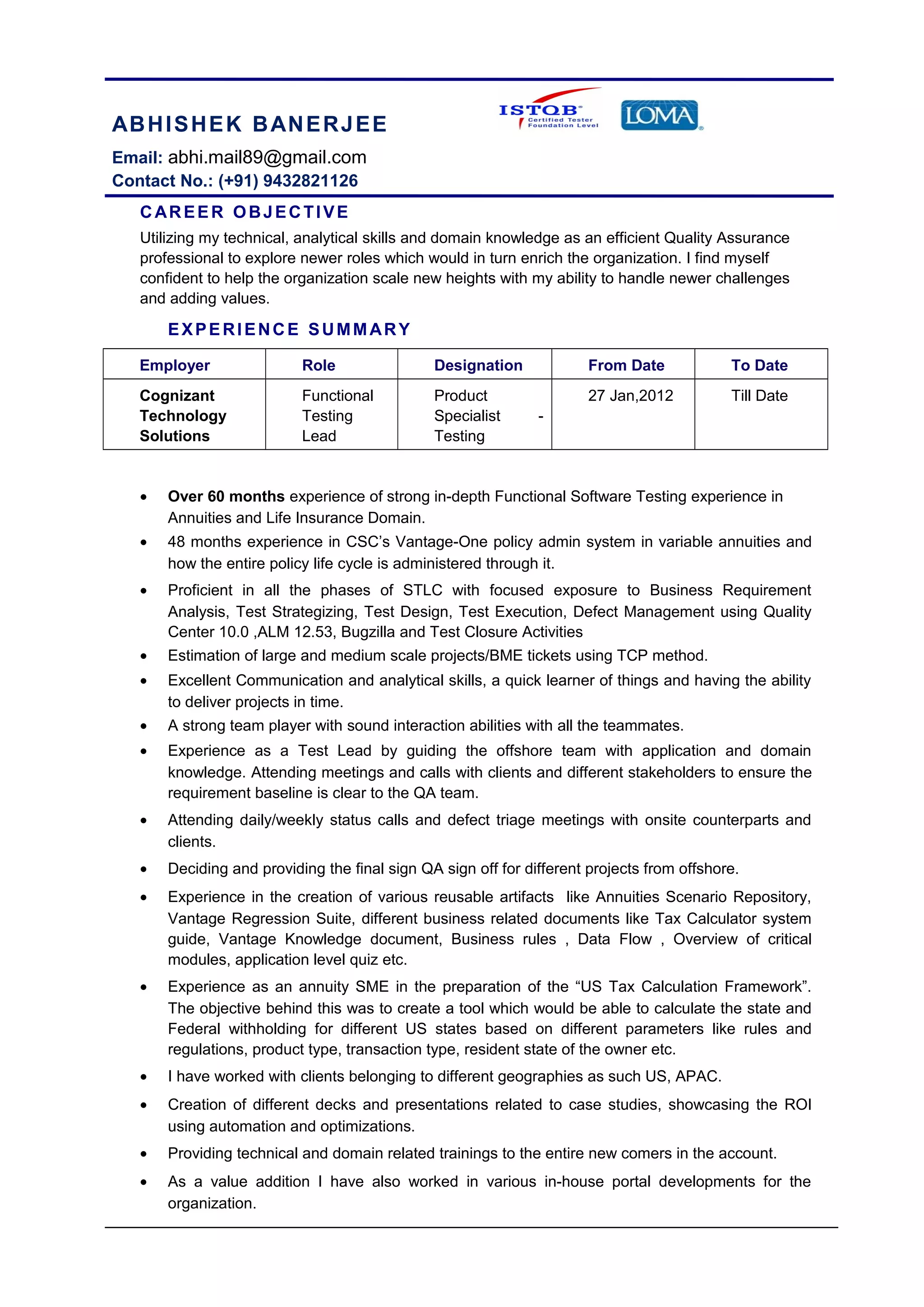 Abhishek_Banerjee_Functional _Testing | PDF