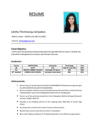 job resume | DOCX