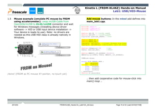 FRDM-KL46Z_Hands-On_Lab0123_v02 | PDF