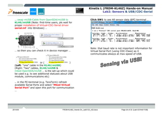 FRDM-KL46Z_Hands-On_Lab0123_v02 | PDF