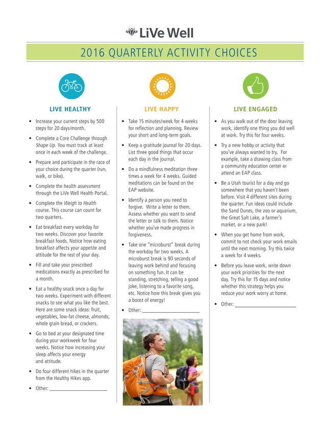 2016 Brief LiVe Well Overview | PDF