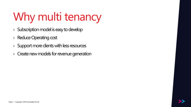 Multitenancy Options on Azure | PPT