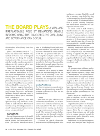The Canary in the Coal Mine-July 2016 RMA | PDF