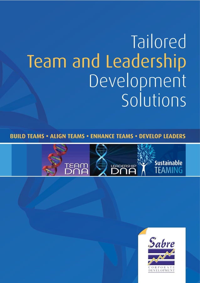 Team and Leadership DNA Brochure 2014 | PDF