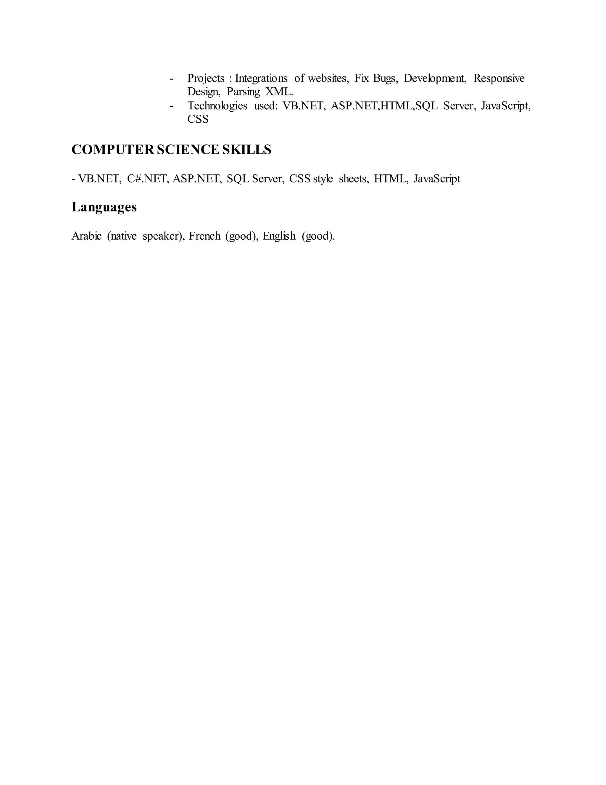 Charbel Nassar CV 2016 | DOCX