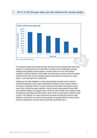 Social media and young people's mental health and wellbeing | PDF