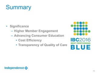 innovation and consumer transparency project | PPT