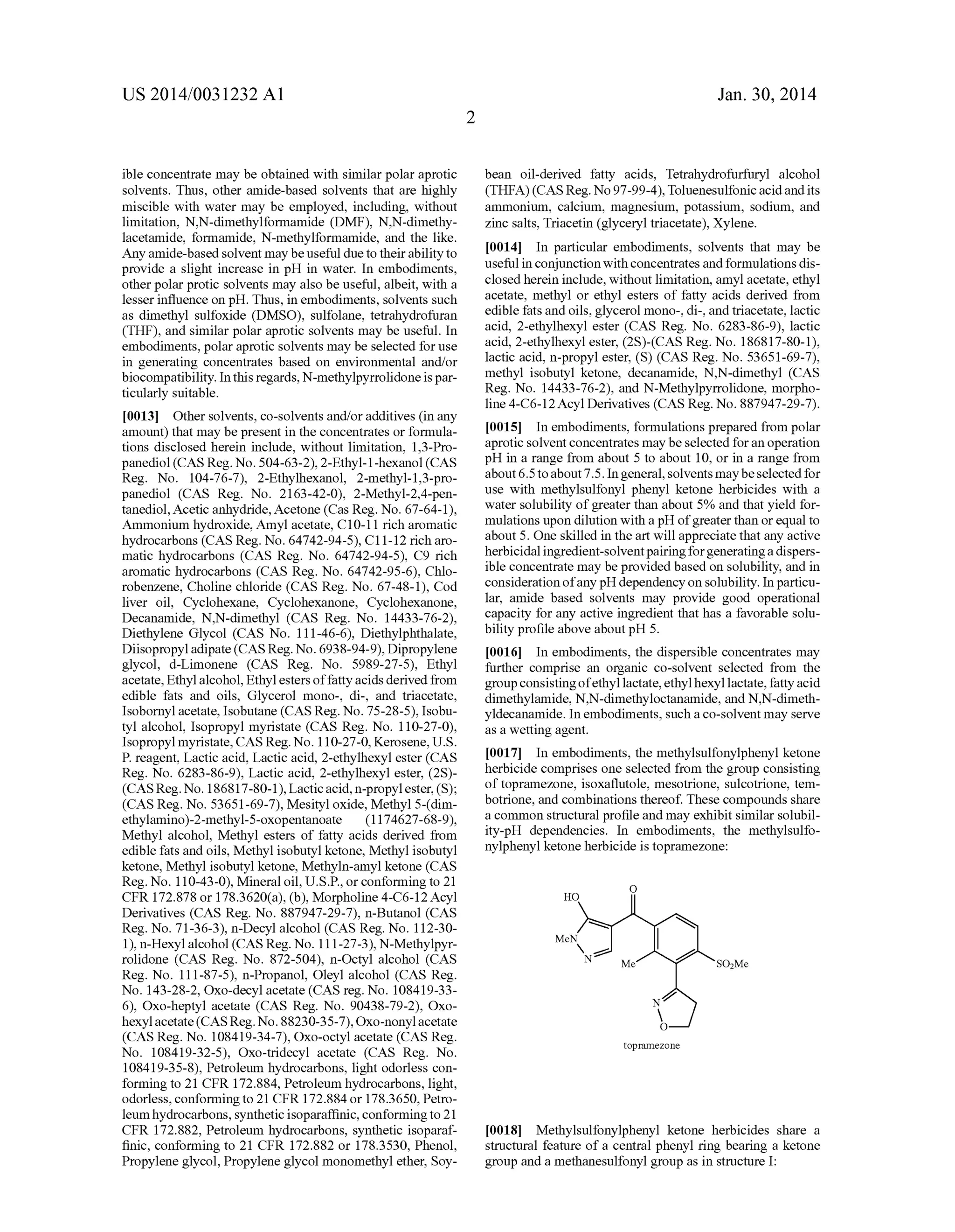 Dispersible herbicide patent application | PDF | Gardening | Home & Garden