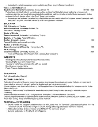 Jose A Matamoros Resume 2 | PDF