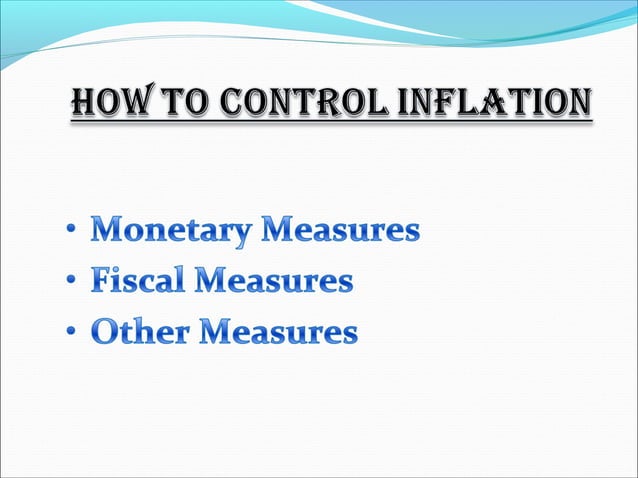 Final PPT inflation | PPT