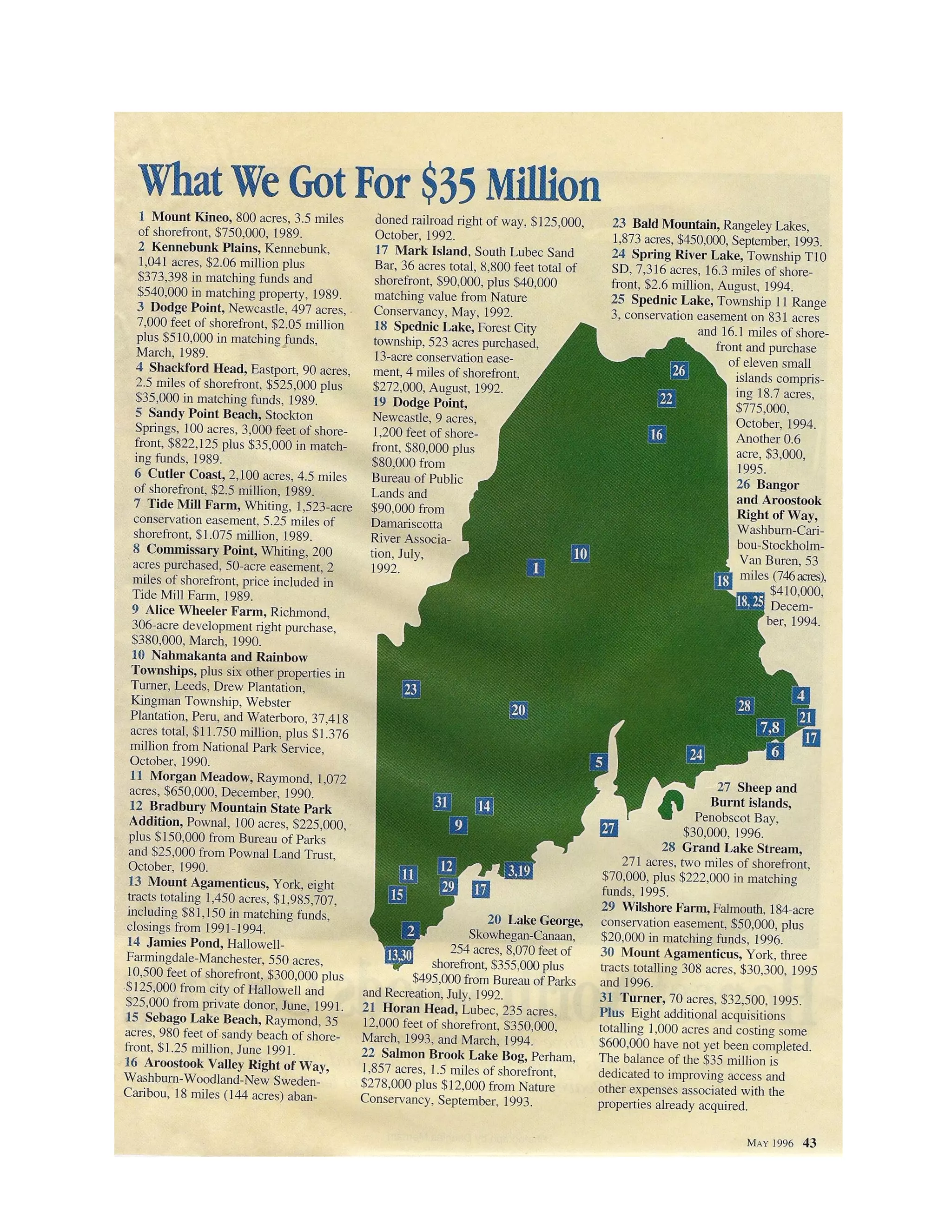 Downeast Environmental Award LMFB 4-96 | PDF