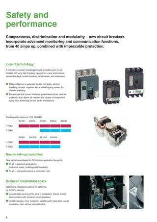Molded Case Circuit Breakers BX Series - Fuji Electric | PDF