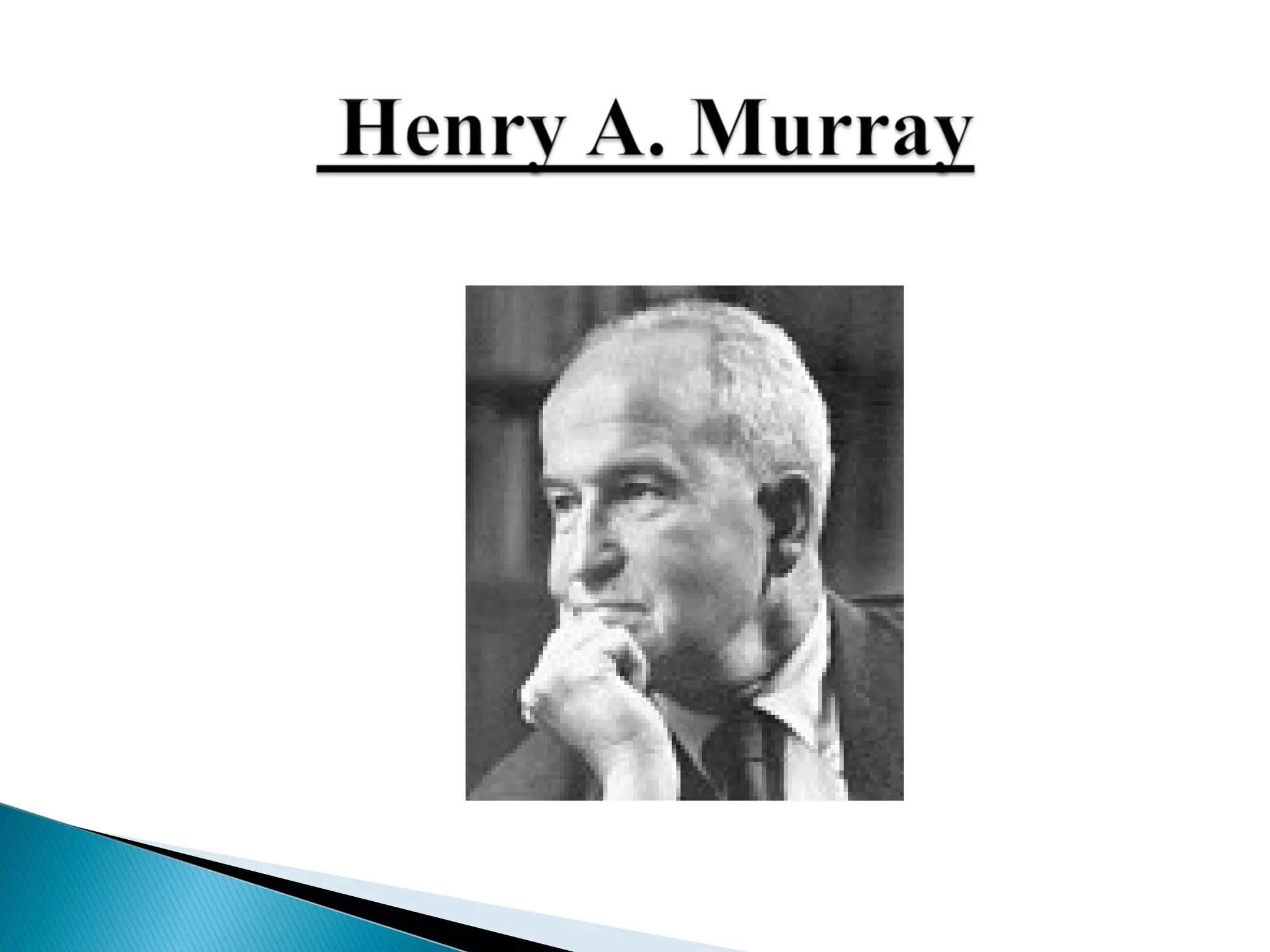 Henry Murray | PPT