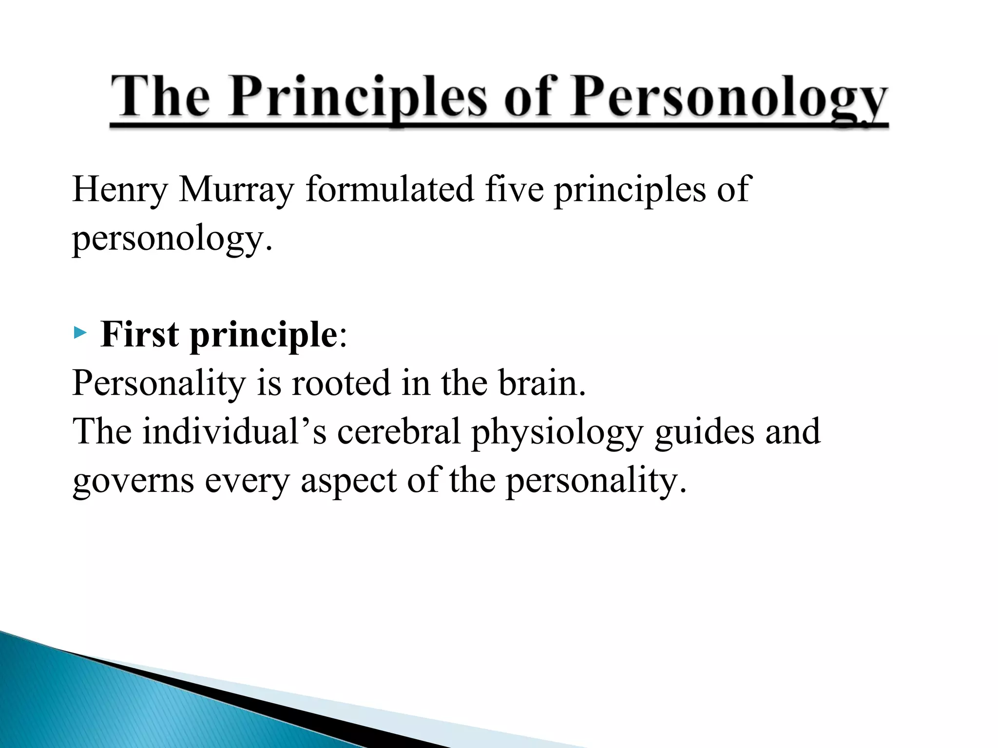 Henry Murray | PPT