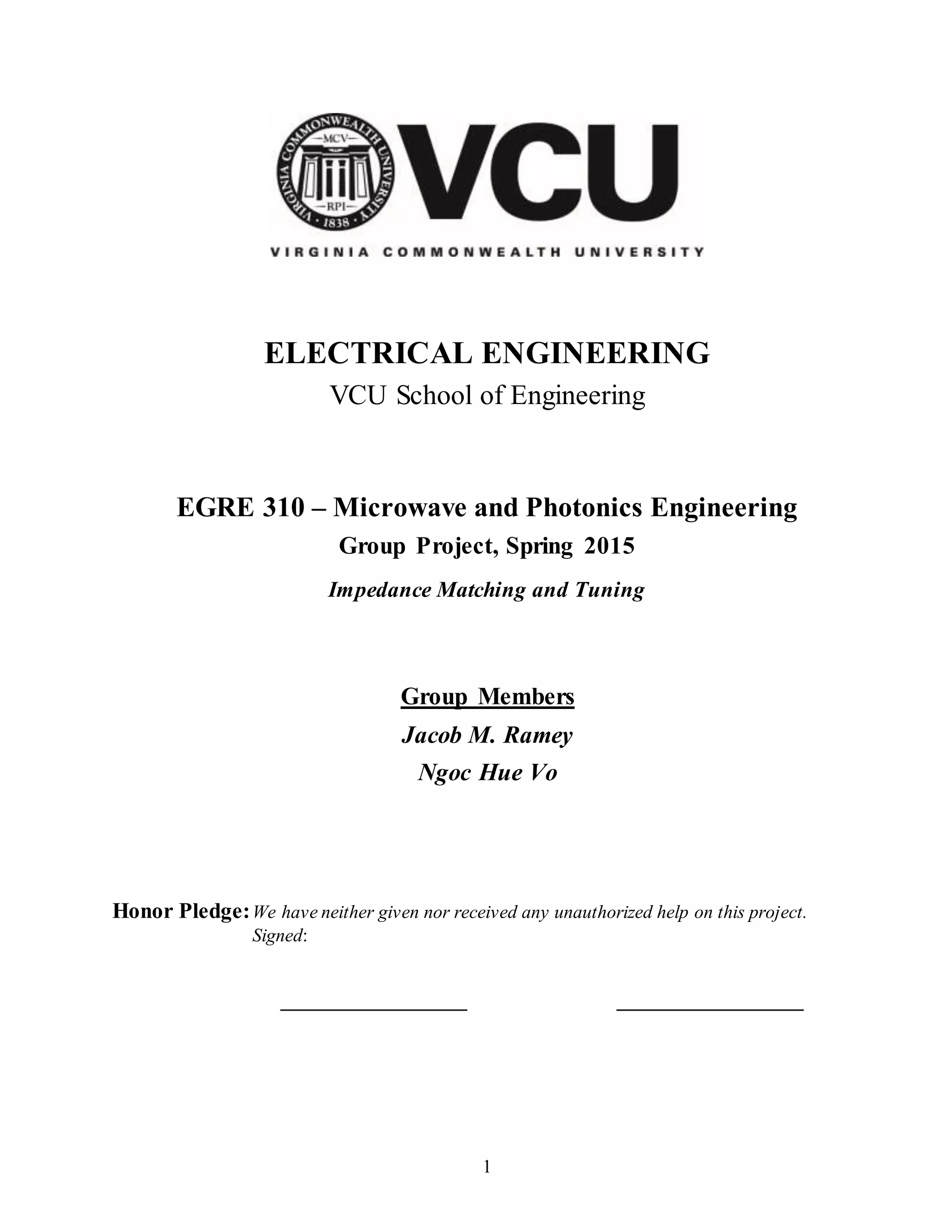 EGRE 310 RAMEYJM Final Project Writeup | PDF