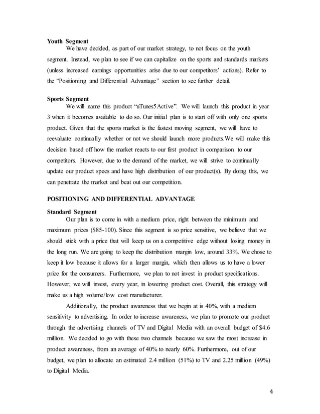 Initial Strategy | PDF