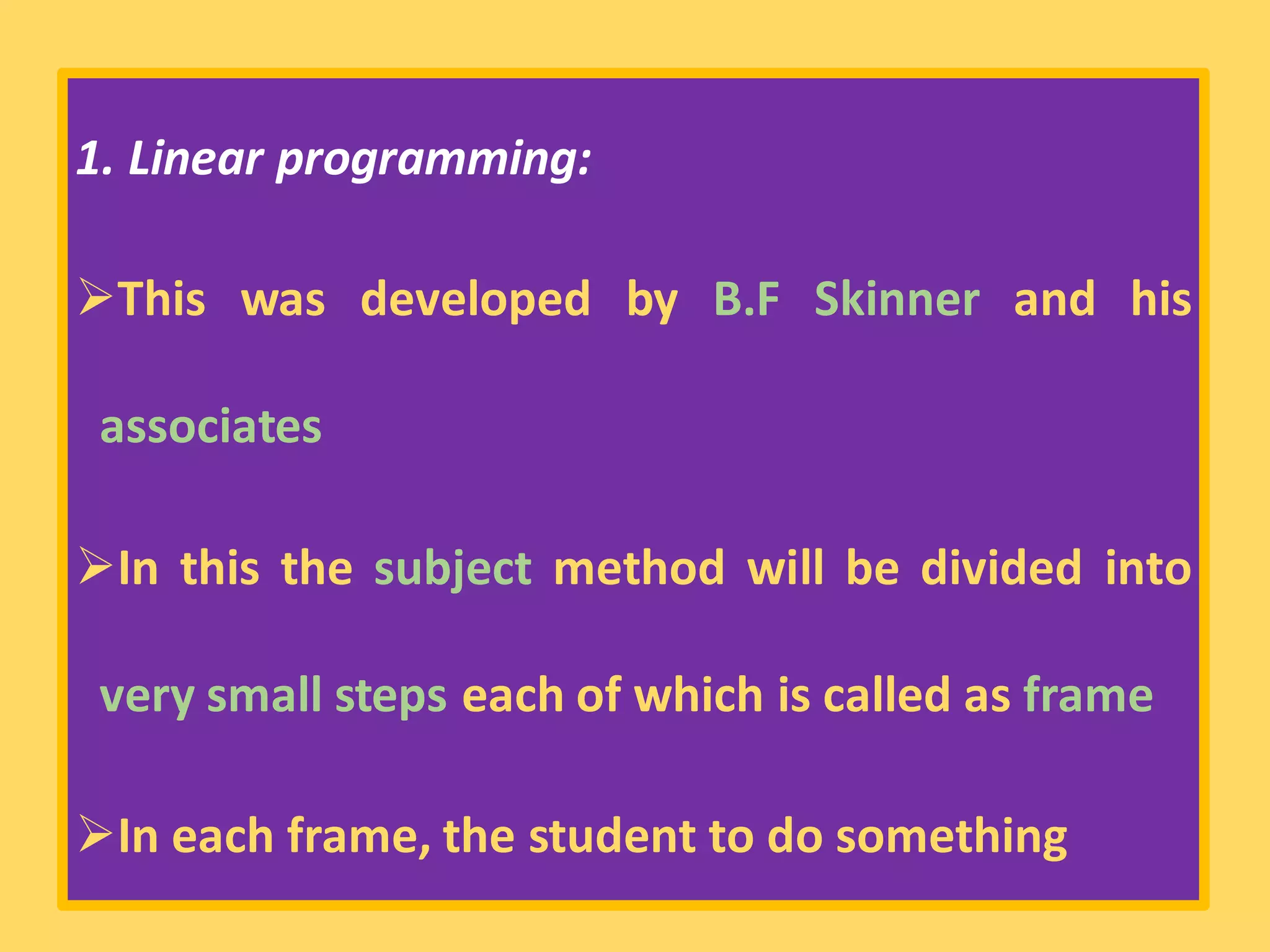 Programmed instruction | PDF