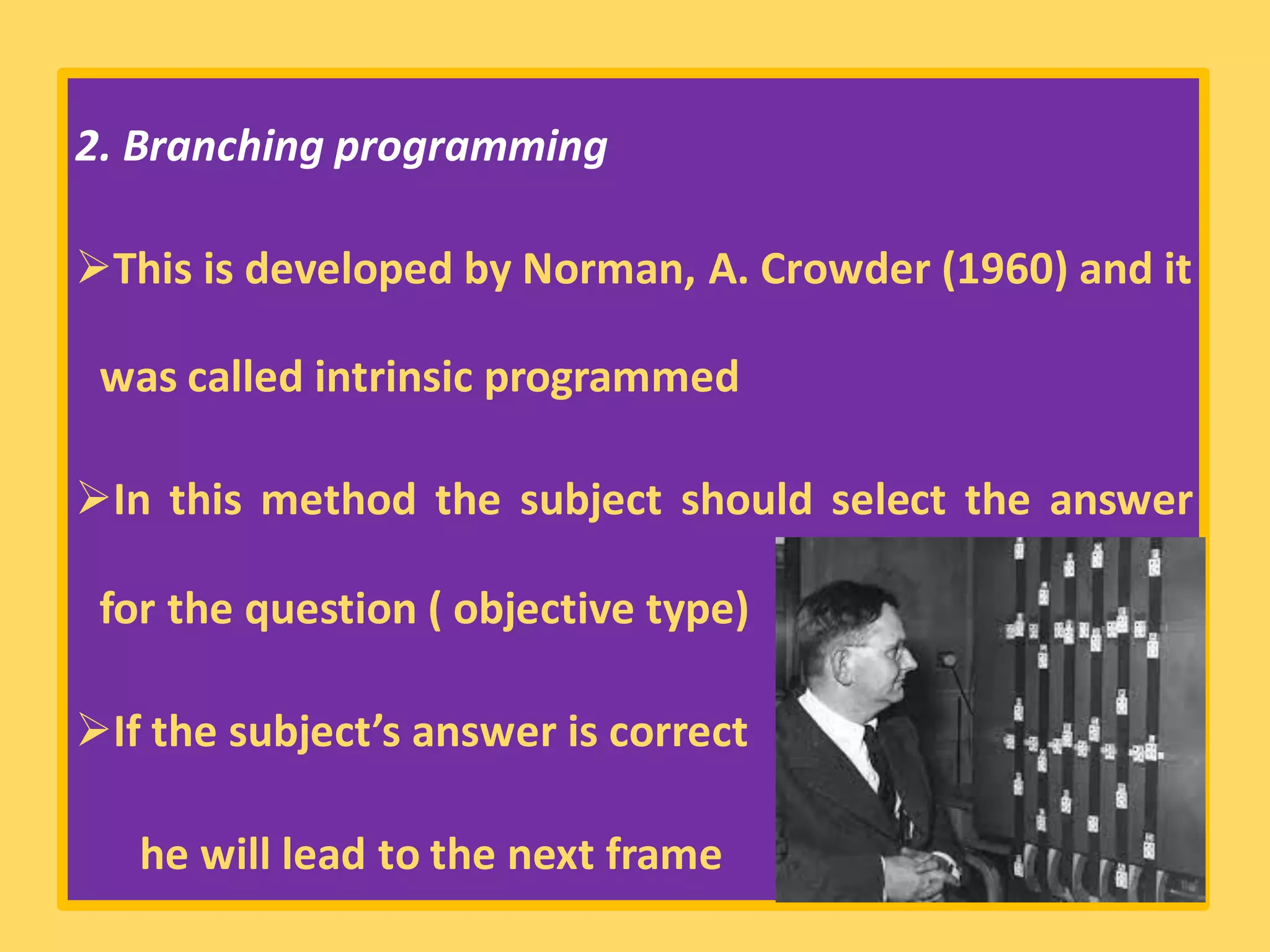 Programmed instruction | PDF