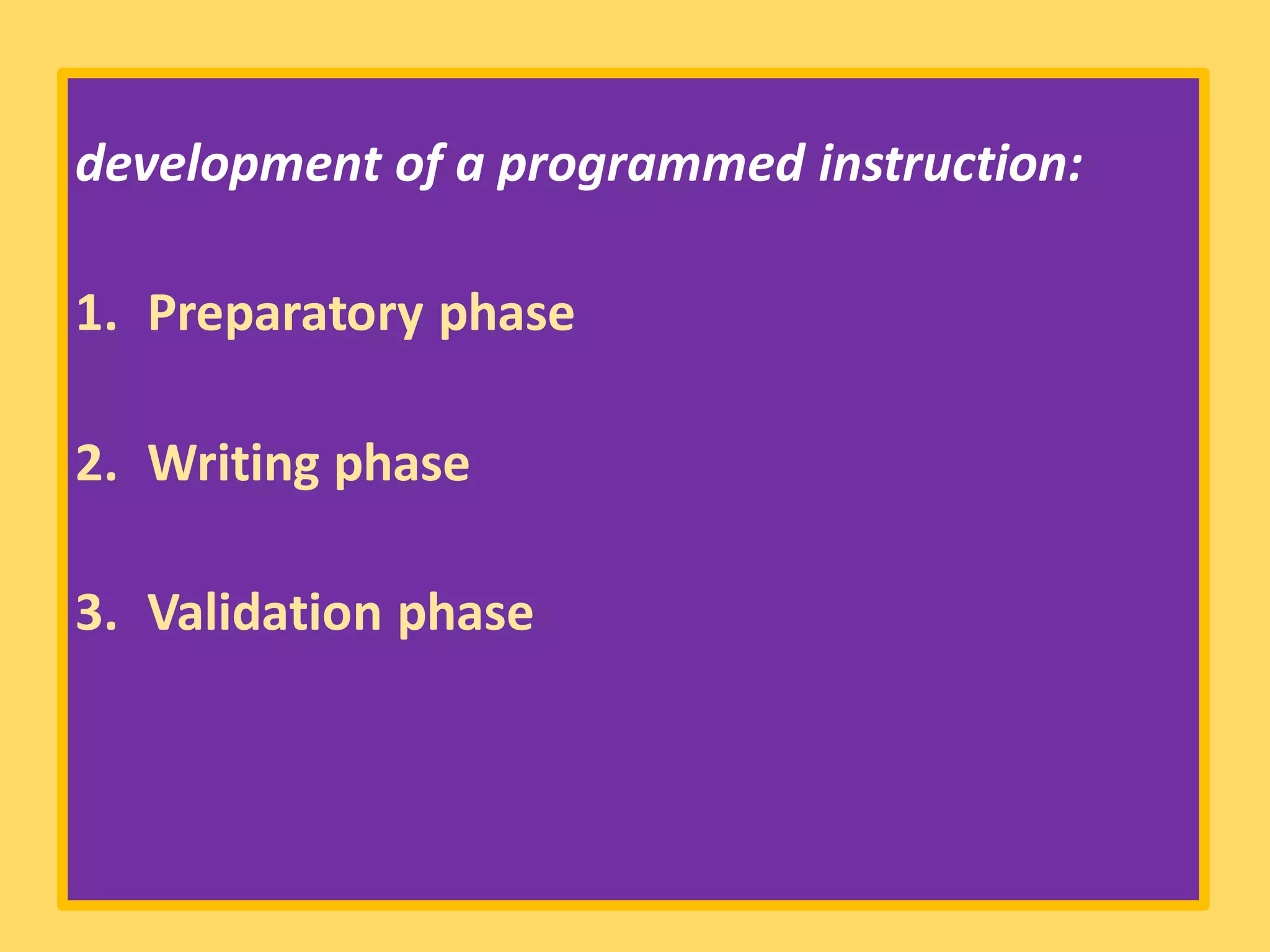 Programmed instruction | PDF