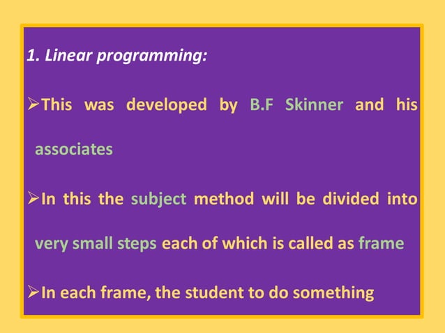 Programmed instruction | PDF | Educational Assessment | Education