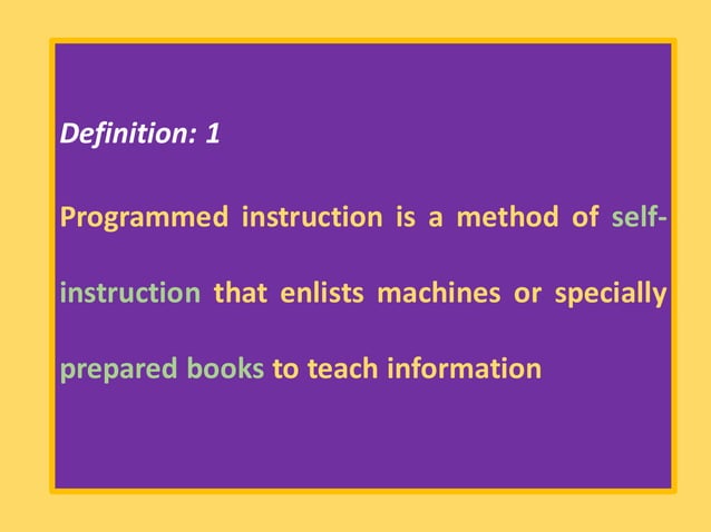 Programmed instruction | PDF | Educational Assessment | Education