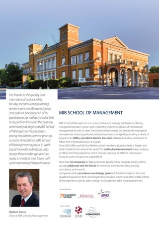 Brochure_MBA_2014 | PDF