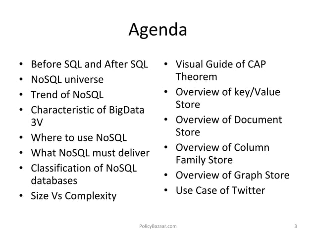 NoSQL-Overview | PPT