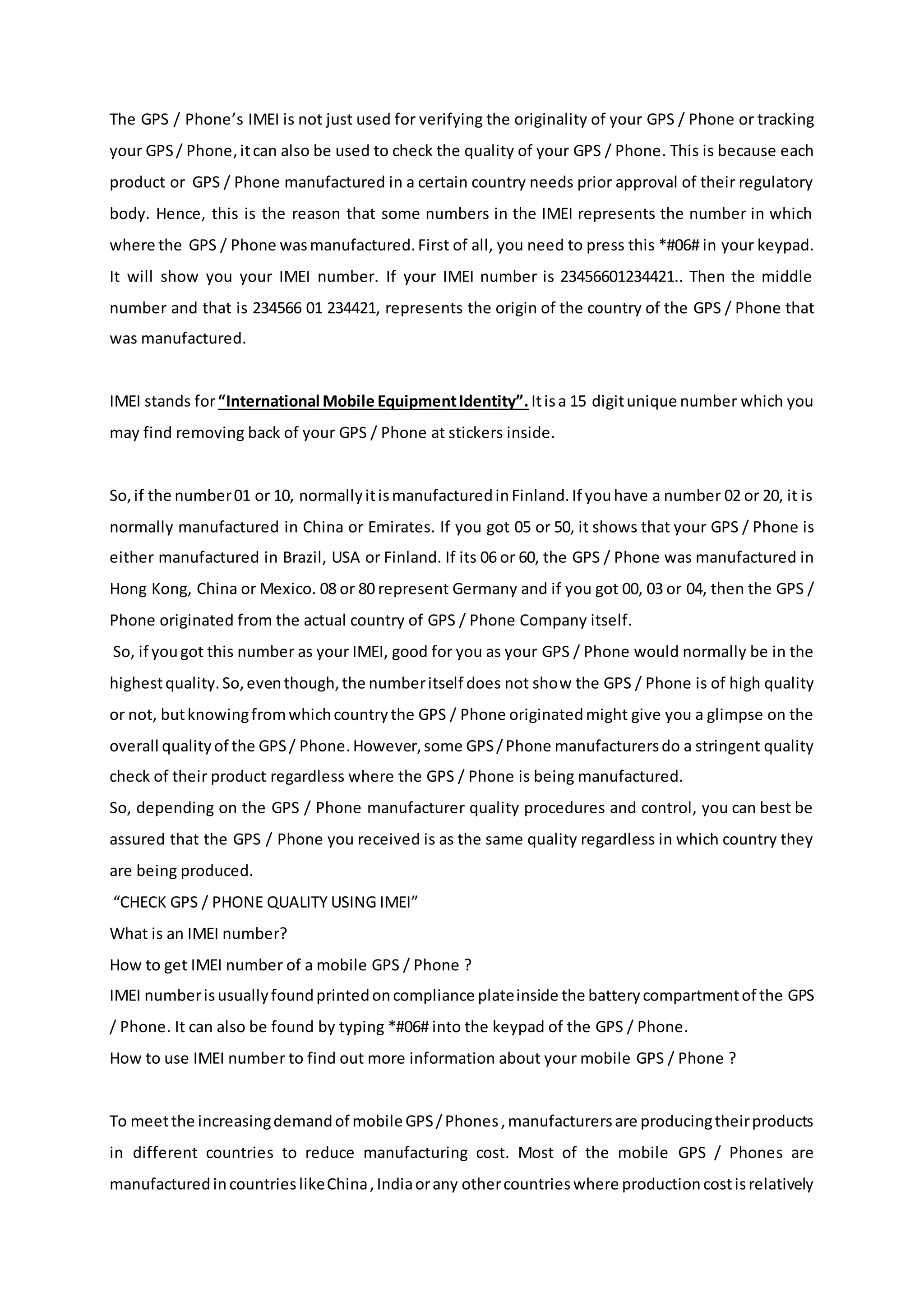 imei details | DOCX
