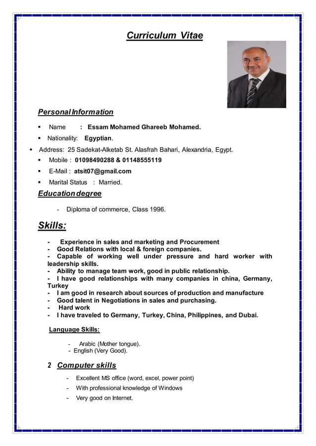 ESSAM CV +.docx1 | DOCX