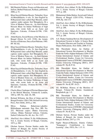 Education of Science during Medieval Bengal A Historical Perspective | PDF