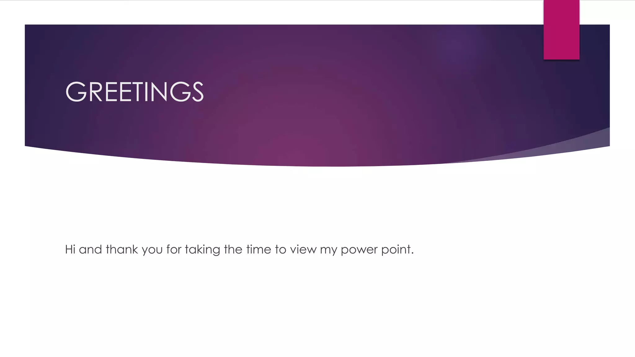 GETTING TO KNOW ME | PPT