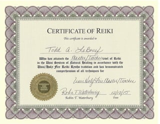 RMT Certificate | PDF