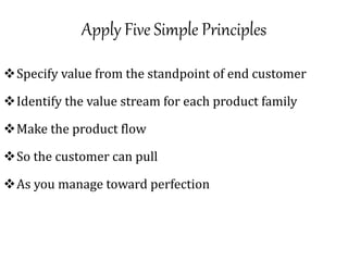 Value Stream Mapping | PPTX