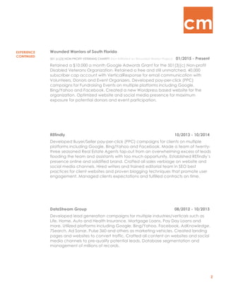 Resume_Chris_Melfi_2016 | PDF