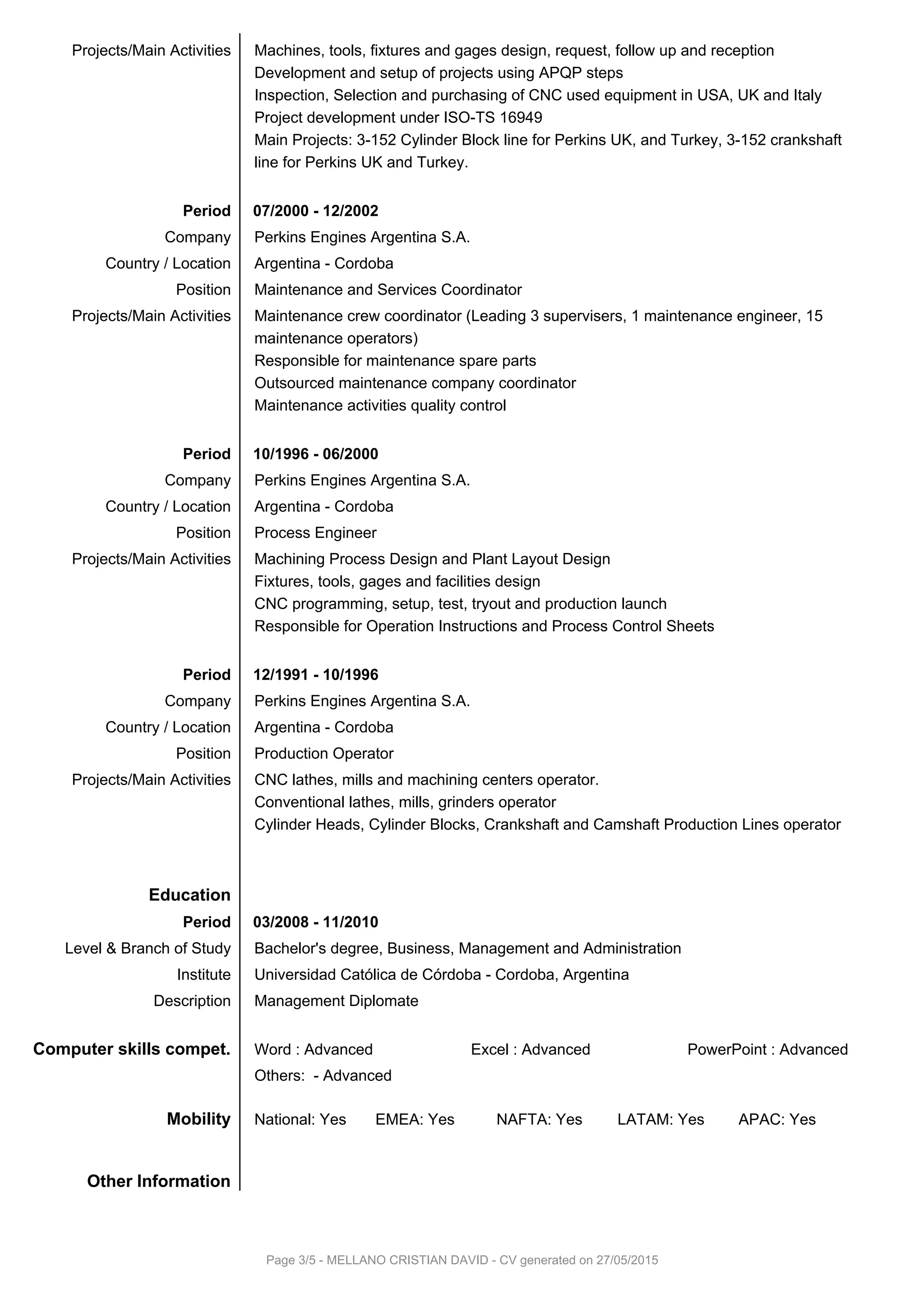mellano cv | PDF | Radio Control | Hobbies & Interests