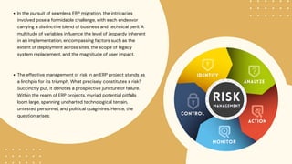 HOW TO MANAGING RISK ON ERP PROJECTS BY APAGEN? | PPT