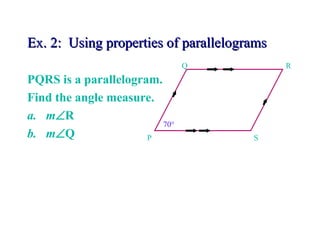 6_2 Properties of Parallelograms PRESENTATION.ppt