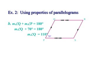 6_2 Properties of Parallelograms PRESENTATION.ppt