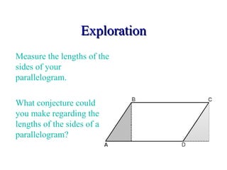 6_2 Properties of Parallelograms PRESENTATION.ppt